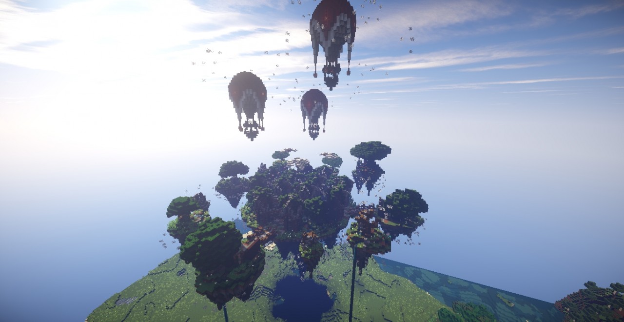 Medieval Skyblock Spawn Minecraft Map
