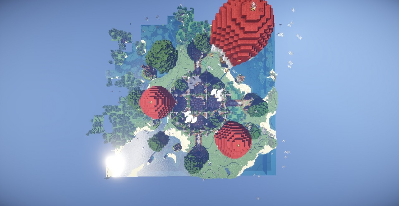 Medieval Skyblock Spawn Minecraft Map