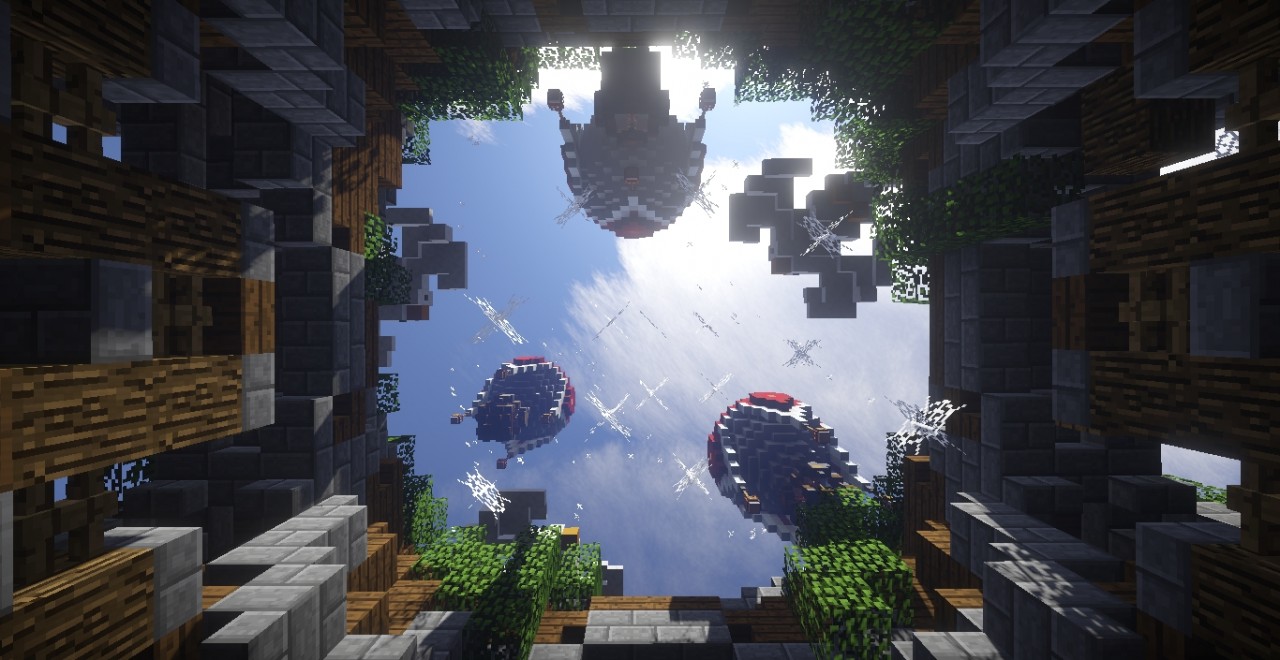 Medieval Skyblock Spawn Minecraft Map