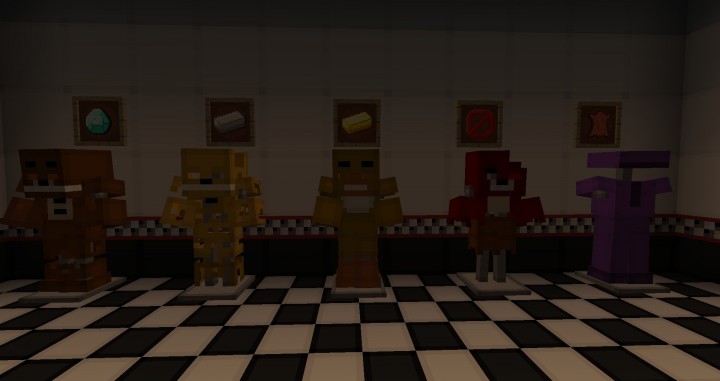 Five Nights at Freddy's 3... Minecraft Texture Pack
