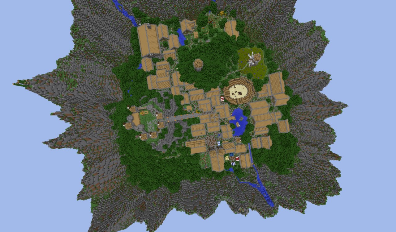 Valley city Minecraft Map