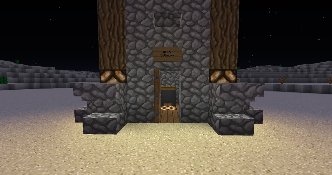 Nick's Outhouse Minecraft Map