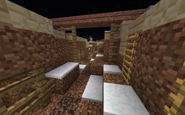 Trenches of the First World War Minecraft Map