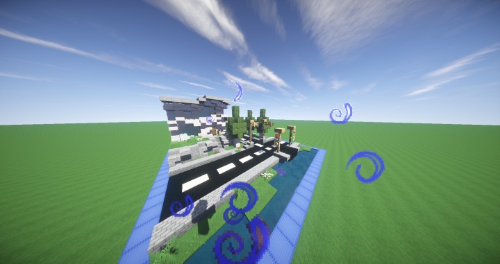 Small modern plot with house Minecraft Map