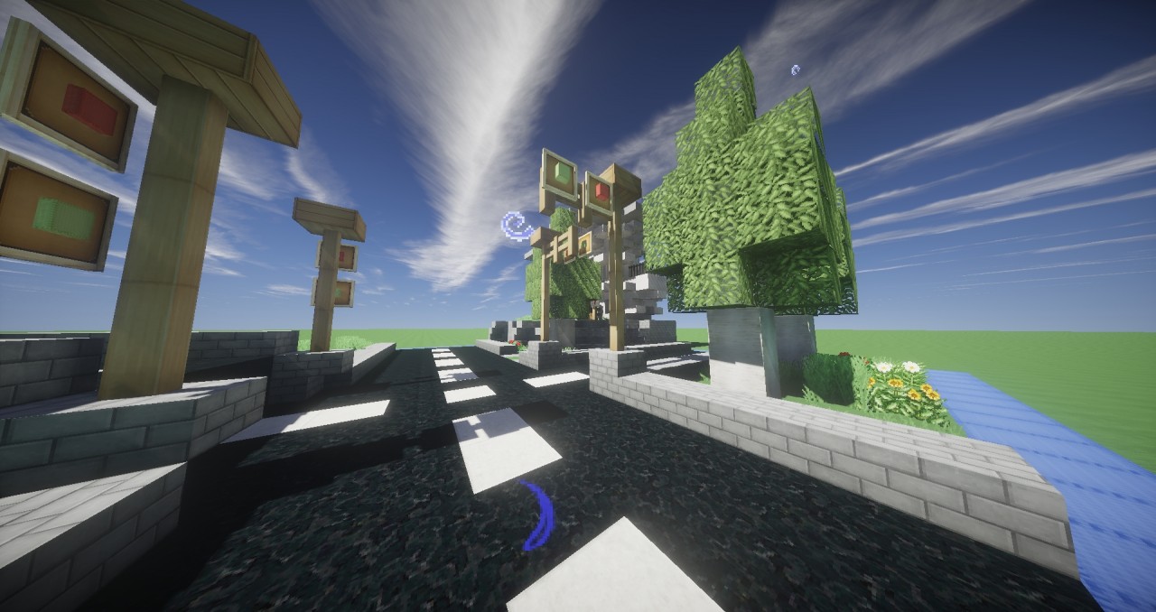 Small modern plot with house Minecraft Map