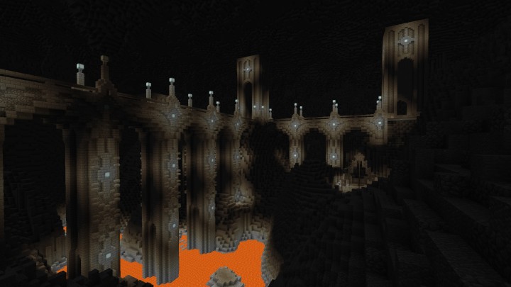 Dwarven Castle (Cave update) Minecraft Map