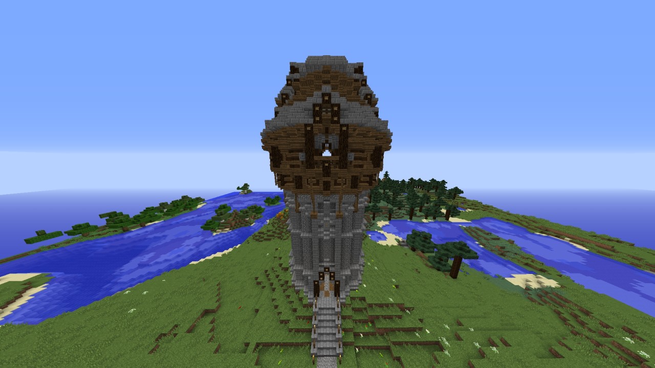 Medieval Minecraft Tower Minecraft Map