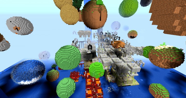 PLANETOID Minecraft Map