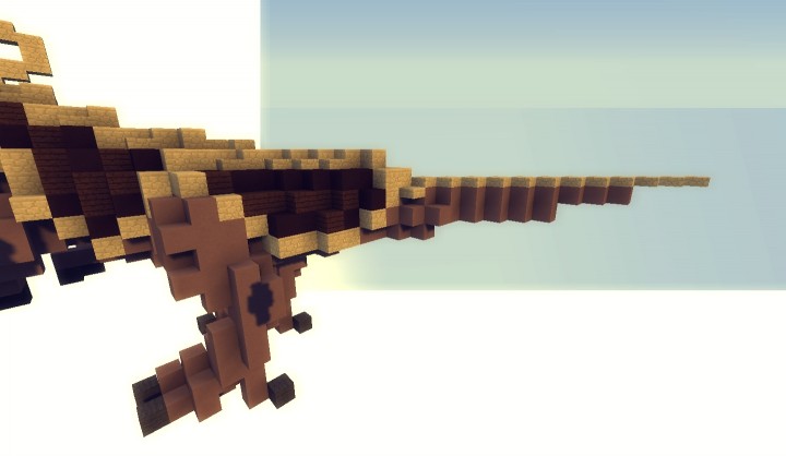 -= Lvl 15 =- Dino T-rex ( Remade ) Minecraft Map