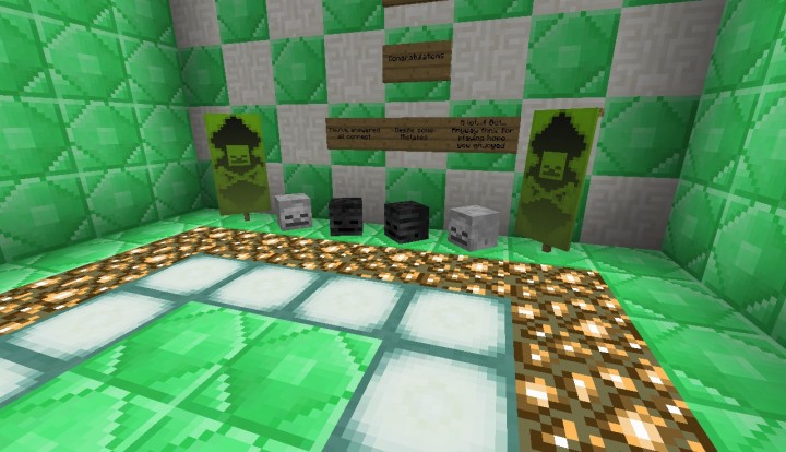 The Great Minecraft Quiz Minecraft Map
