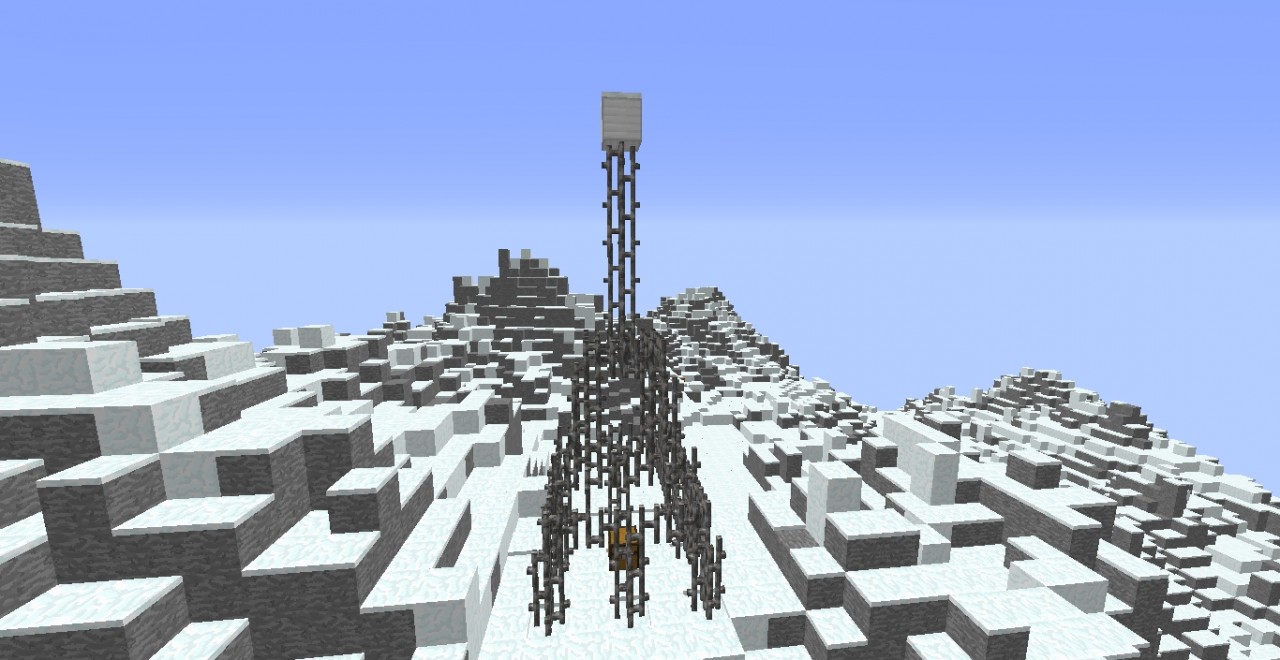 Hardcore Winter Survival Minecraft Map