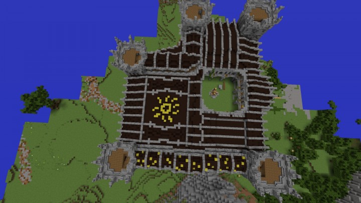 The Witcher 3: Wild Hunt - Nilfgaard Castle Minecraft Map