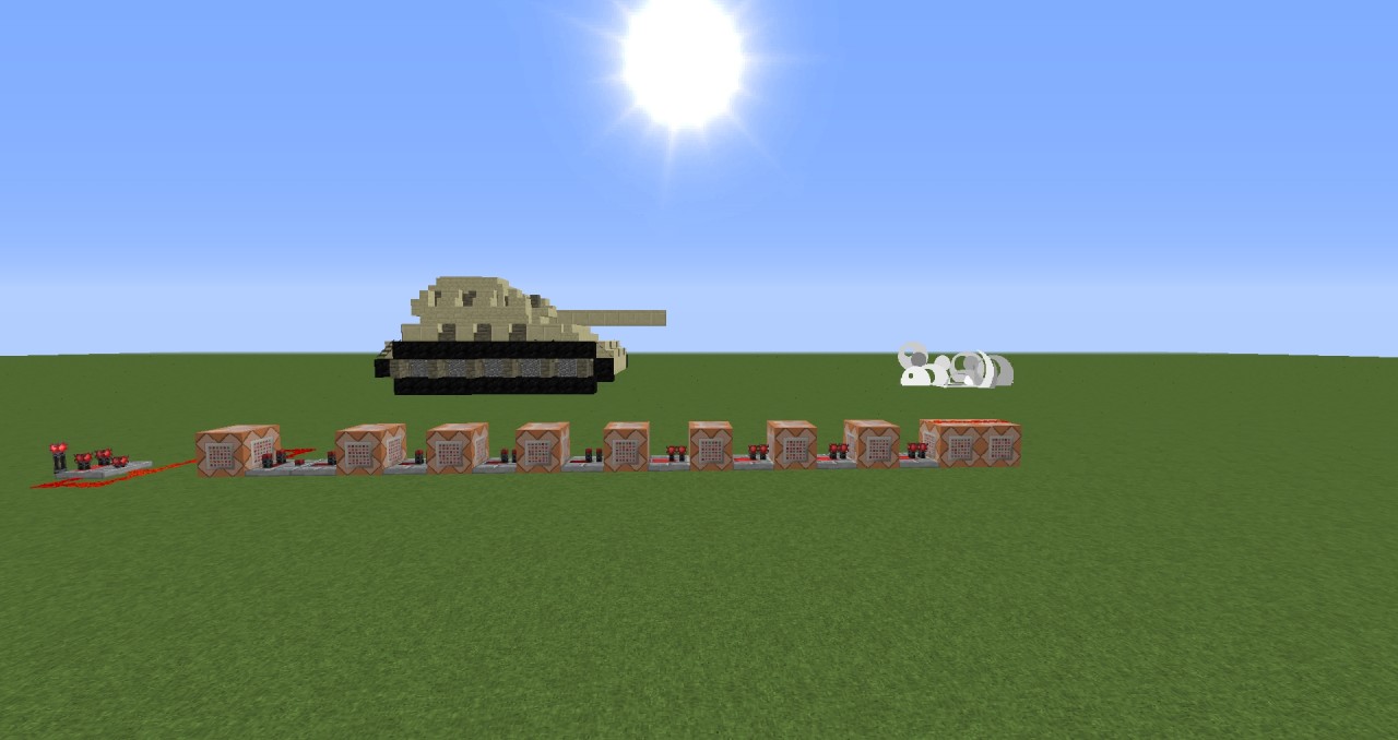 TANK (FUNCIONAL) Minecraft Map