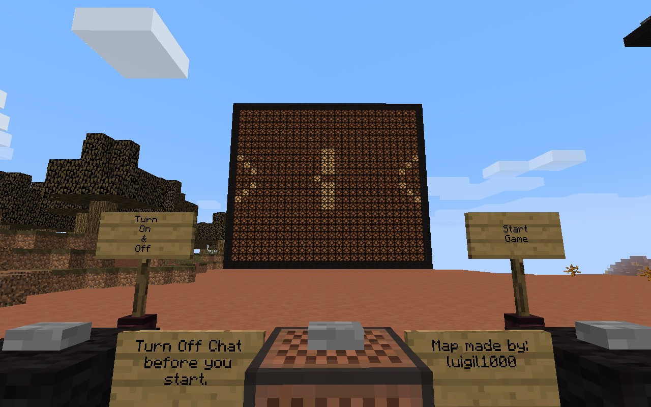 Redstone Game! over 180 Command Blocks! Minecraft Map