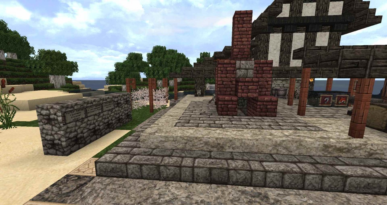 Medieval Fishing House Minecraft Map