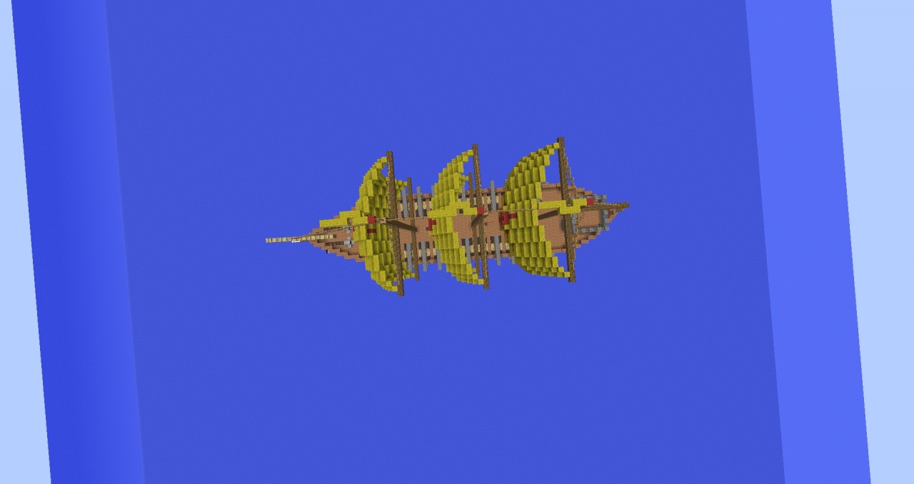 Sailing Warship Minecraft Map