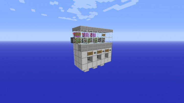 Infinite Expandable Villager Holder/Trader Minecraft Map