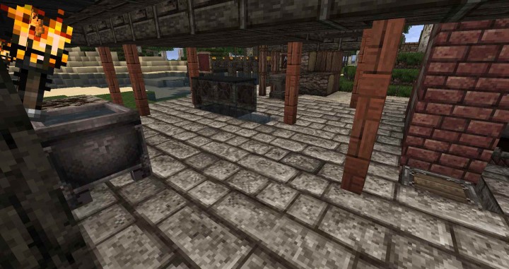 Medieval Fishing House Minecraft Map
