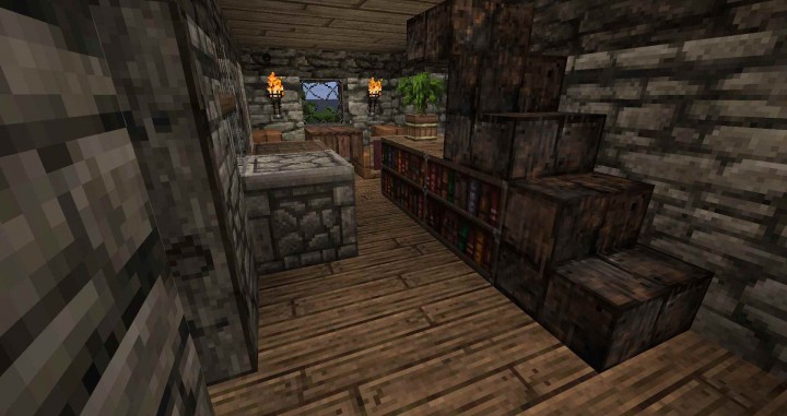 Medieval Fishing House Minecraft Map