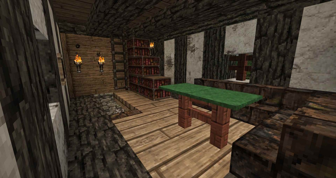 Medieval Fishing House Minecraft Map