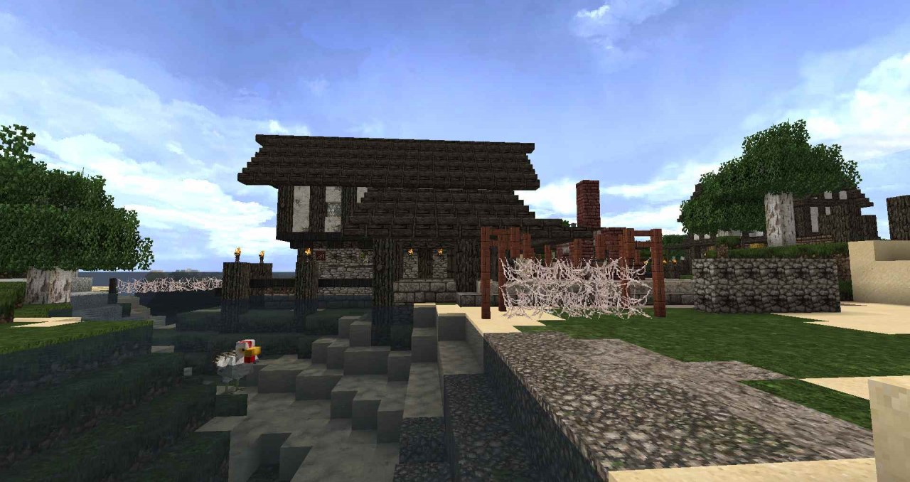 Medieval Fishing House Minecraft Map