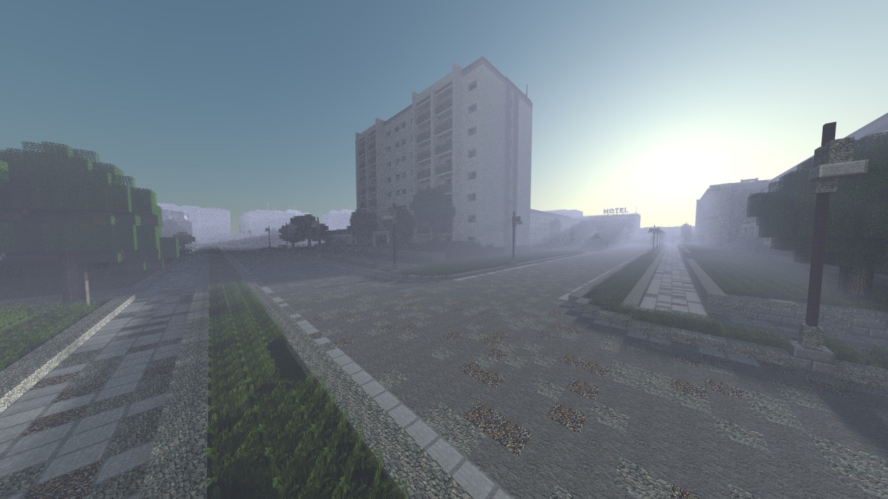 Massive Ghost Town Minecraft Map