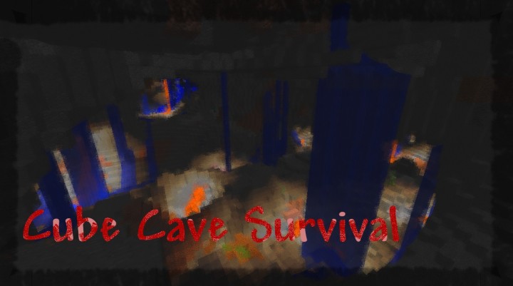 Cube Cave Survival Minecraft Map