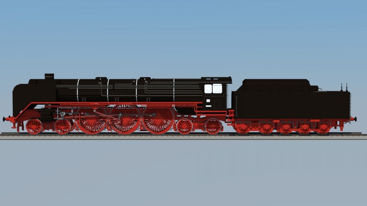 DRG Class 05 - Steam Locomotive Minecraft Map