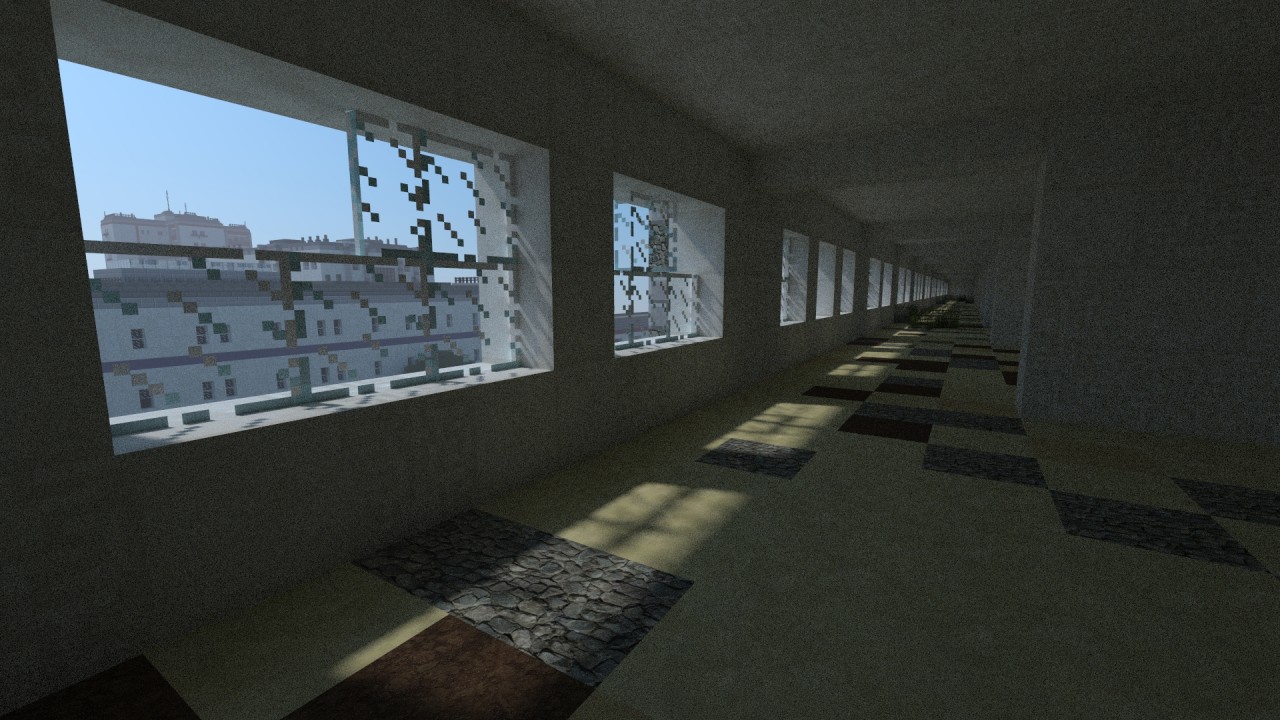 Massive Ghost Town Minecraft Map