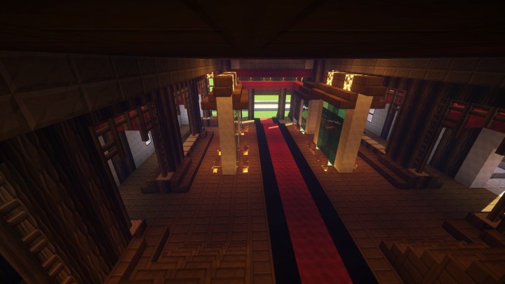 Chinese Temple in Minecraft Minecraft Map