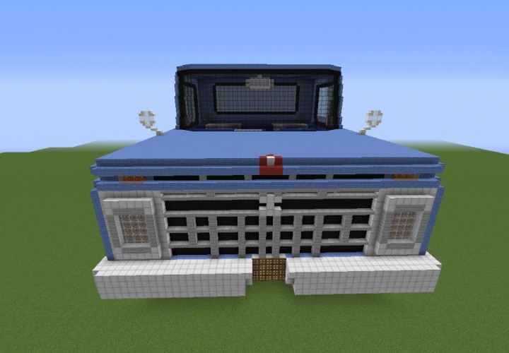 Ford F-100 1966 ( 100 % by hand ) Minecraft Map