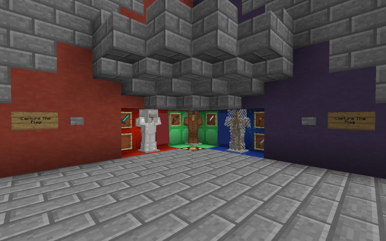 Capture the Flag Minecraft Map