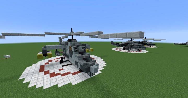 Jet + Heli Pack [ Download ] Minecraft Map