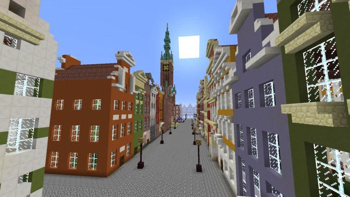 Gdansk Poland Minecraft Map
