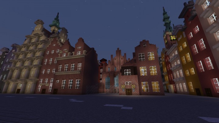 Gdansk Poland Minecraft Map