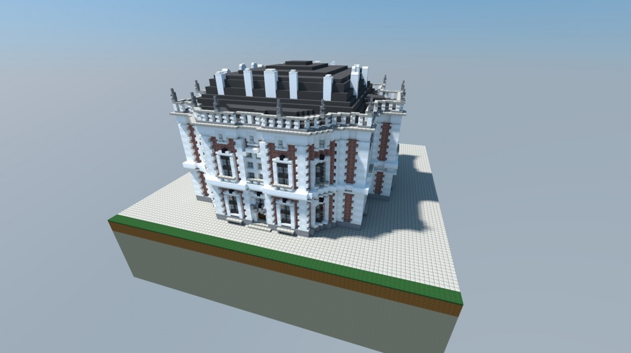 Bachelor's Palace - Pałac Kawalera | neo-Baroque Minecraft Map