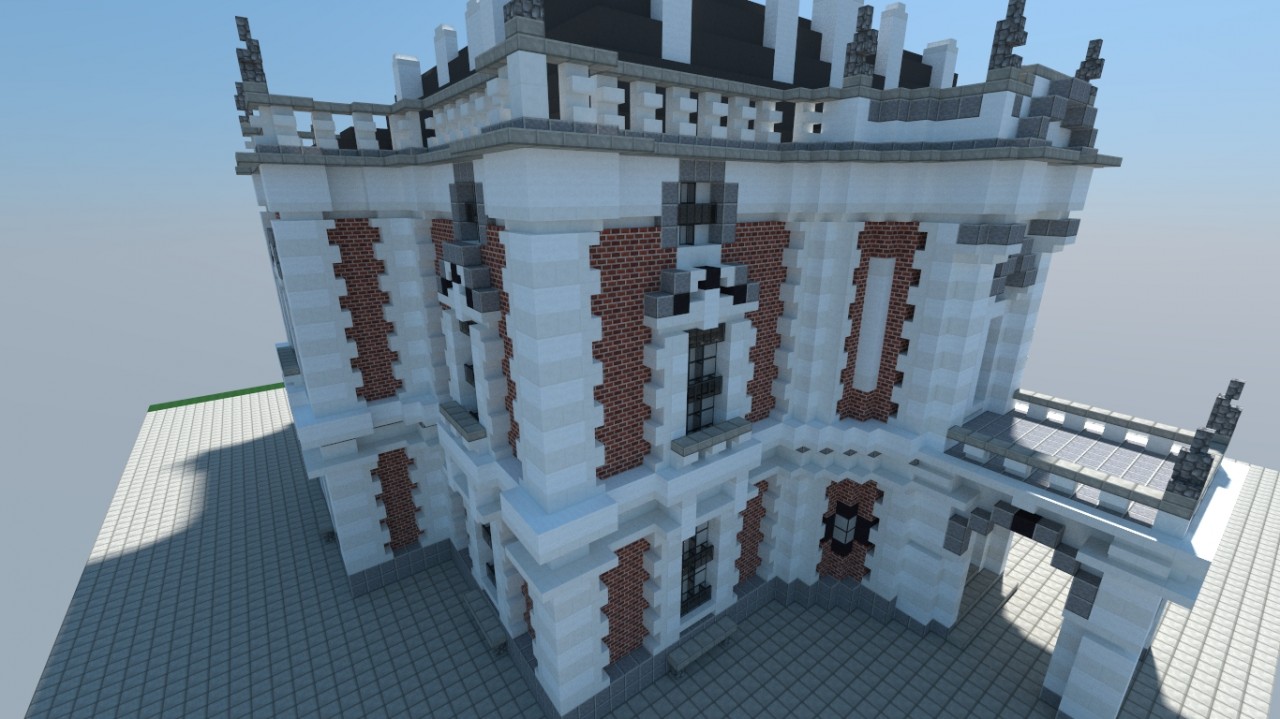 Bachelor's Palace - Pałac Kawalera | neo-Baroque Minecraft Map