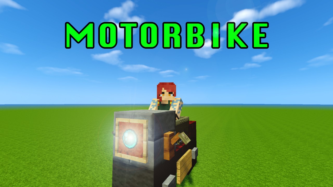 MOTORBIKE (VANILLA) Minecraft Map
