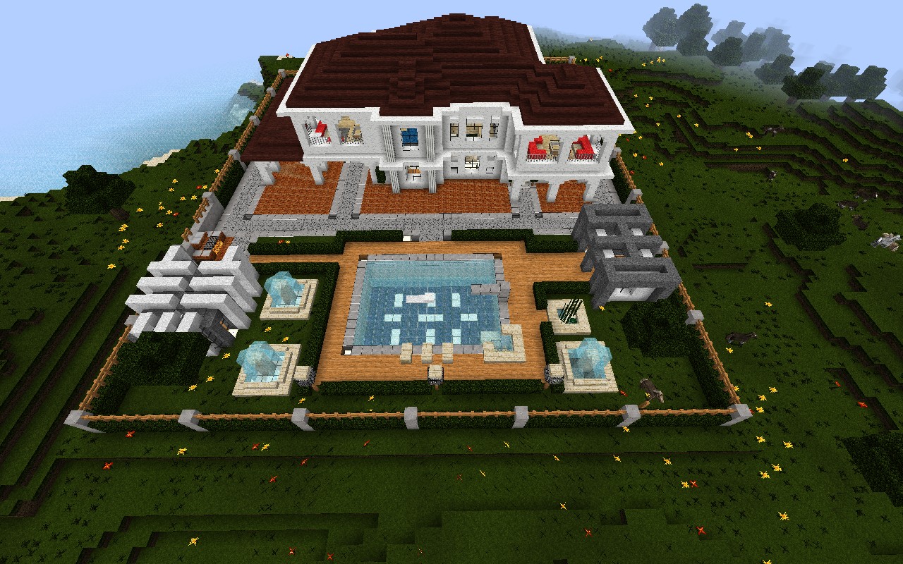 Modern House - Creative Map Minecraft Map