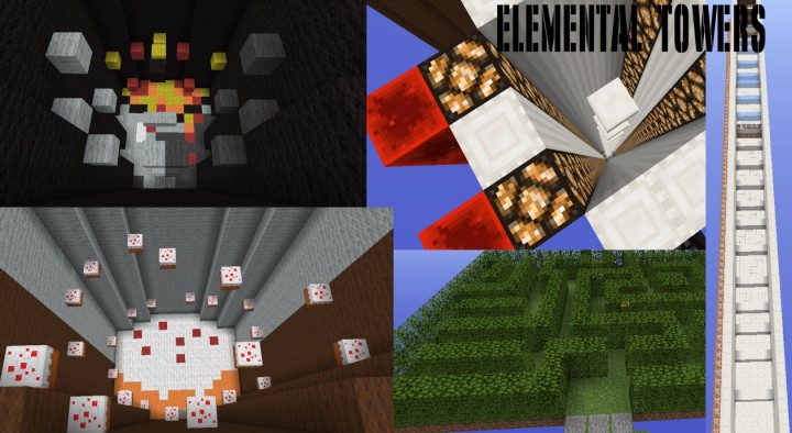 Elemental Towers Minecraft Map