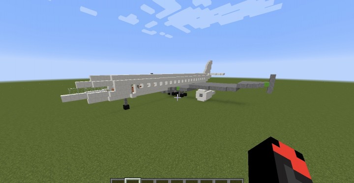 Boeing 787 Dreamliner by NGLL Minecraft Map