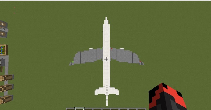 Boeing 787 Dreamliner by NGLL Minecraft Map