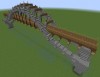 Wood and Stone bridge - 'The Wave' Minecraft Map