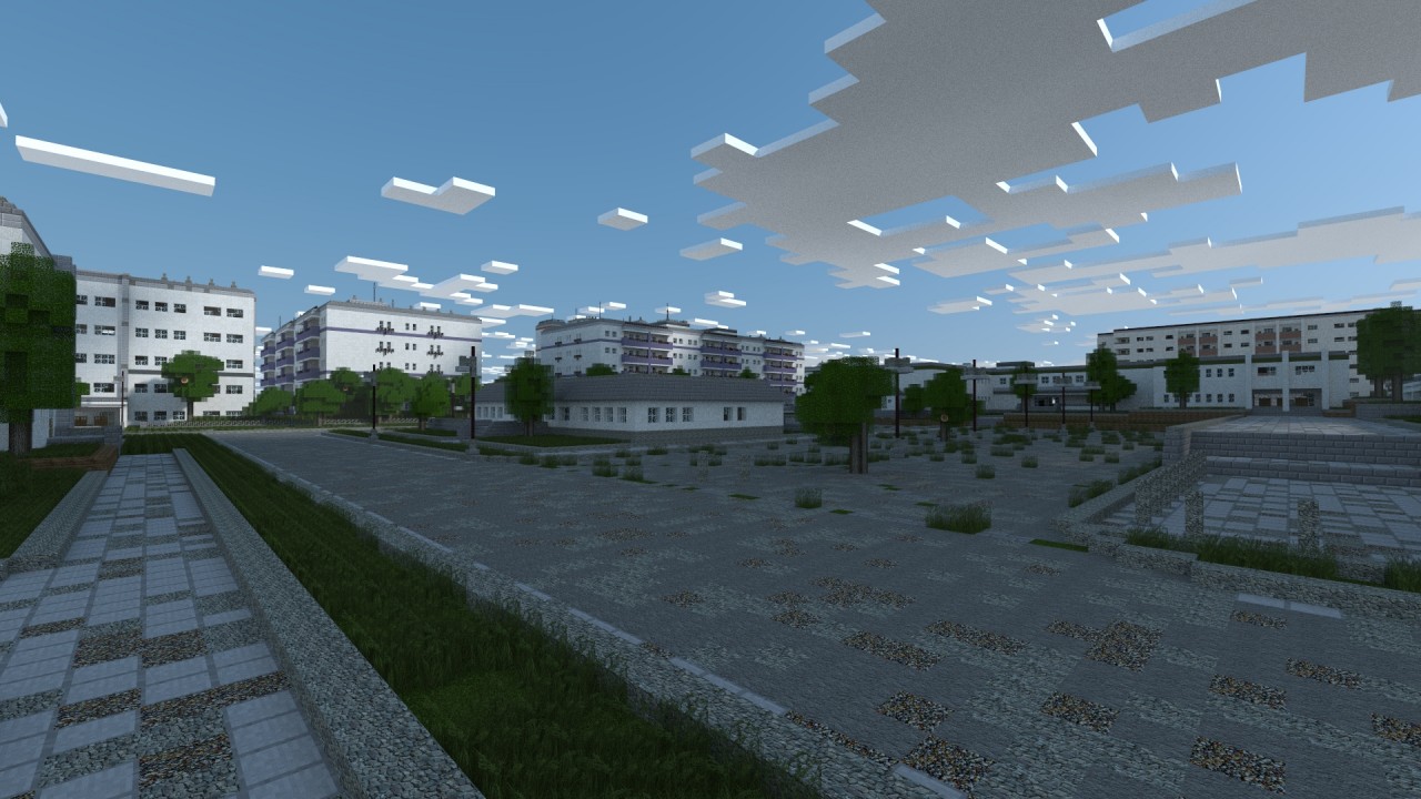 Massive Ghost Town Minecraft Map