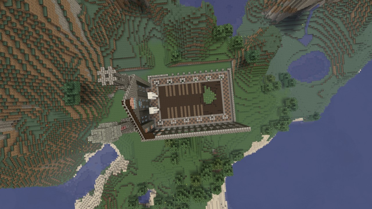 Aerith's Chruch - Final Fantasy VII Minecraft Map