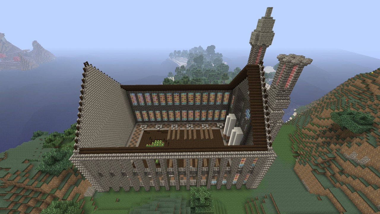 Aerith's Chruch - Final Fantasy VII Minecraft Map