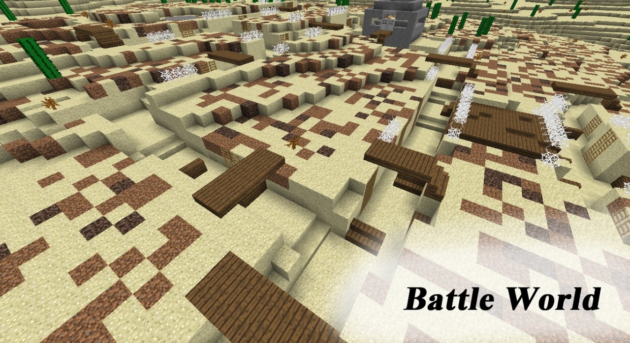 Battle World - Trench Warfare [All version compatible] Minecraft Map