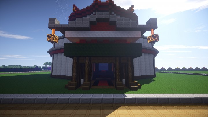 Chinese Temple in Minecraft Minecraft Map