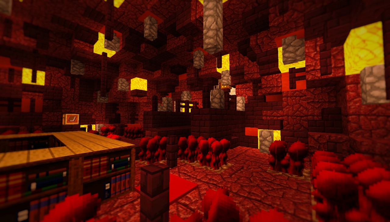 Enchanting-Potions room / Salle d'enchantements-potions Minecraft Map