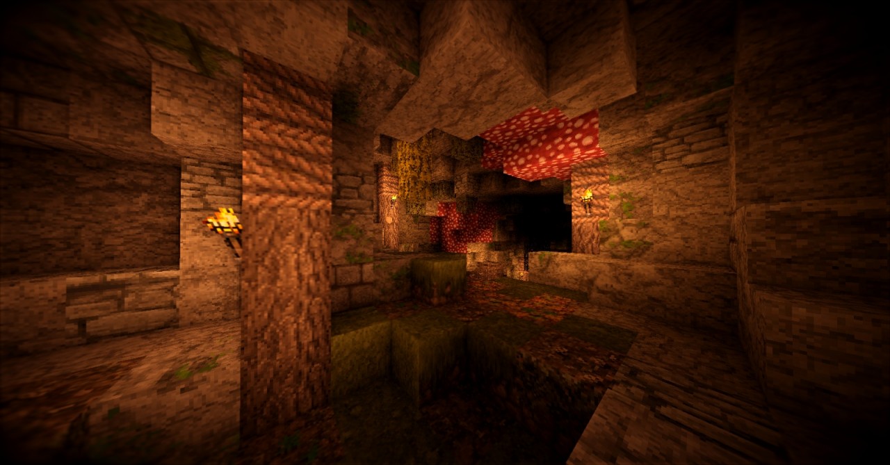 [MythicubeMMO]: The Goblins' Hideout, Cache of Treasures! Minecraft Map